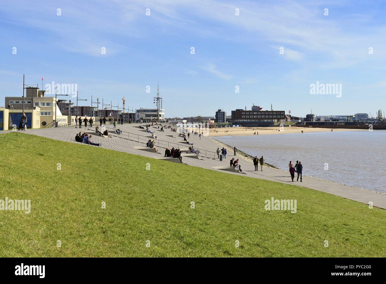 Weser strand Stockfotos und -bilder Kaufen - Alamy