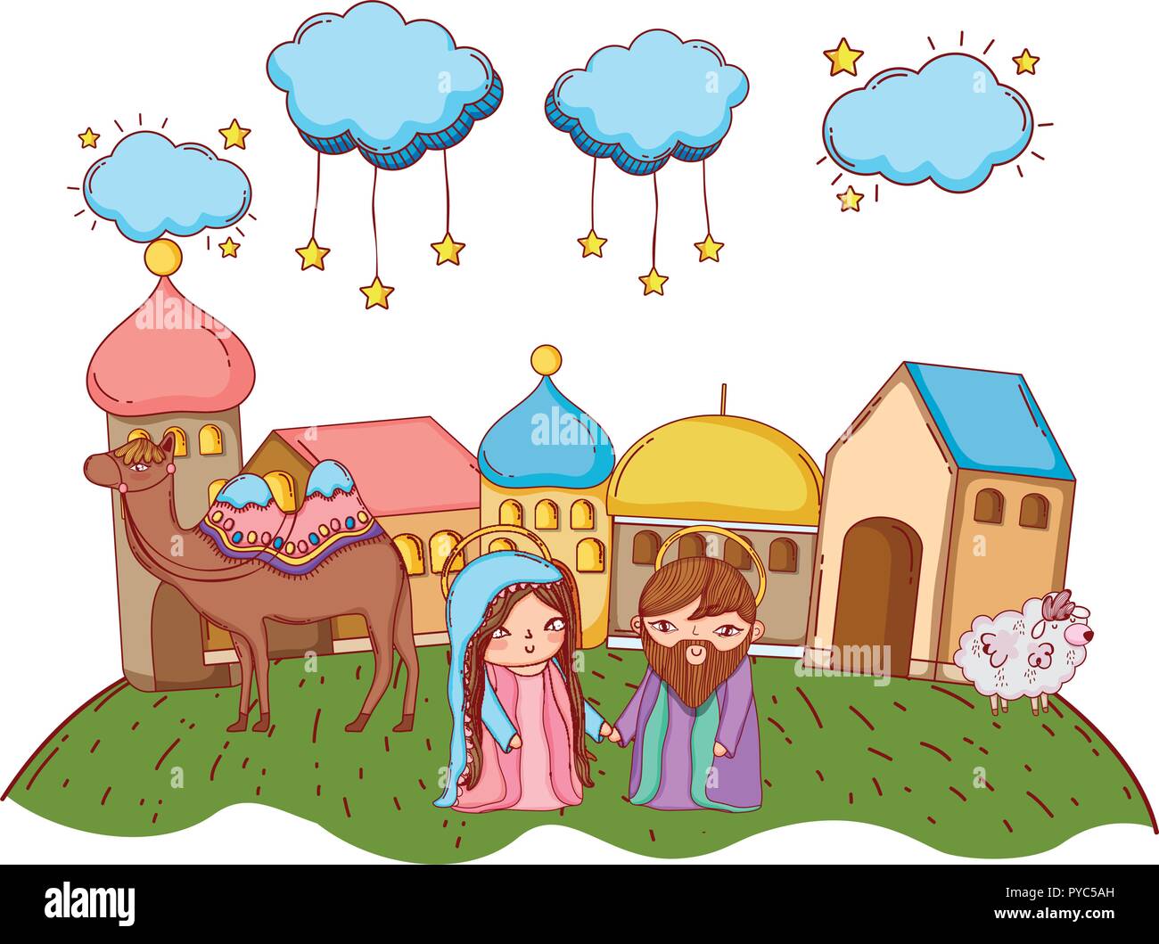 Krippe Fenster Stock-Vektorgrafiken kaufen - Alamy