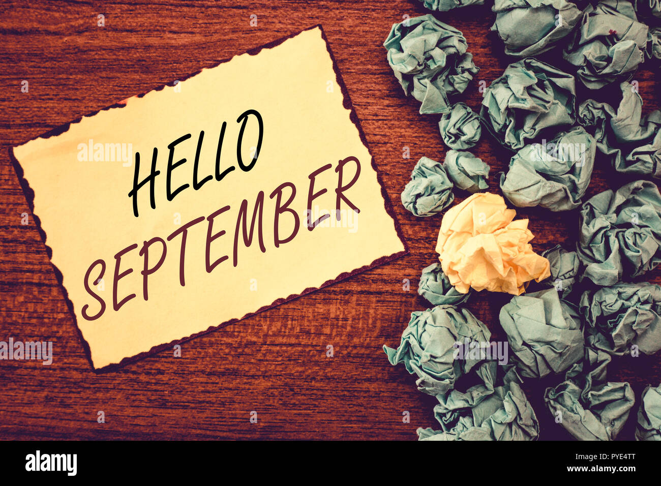 September Monat Stockfotos & September Monat Bilder - Alamy