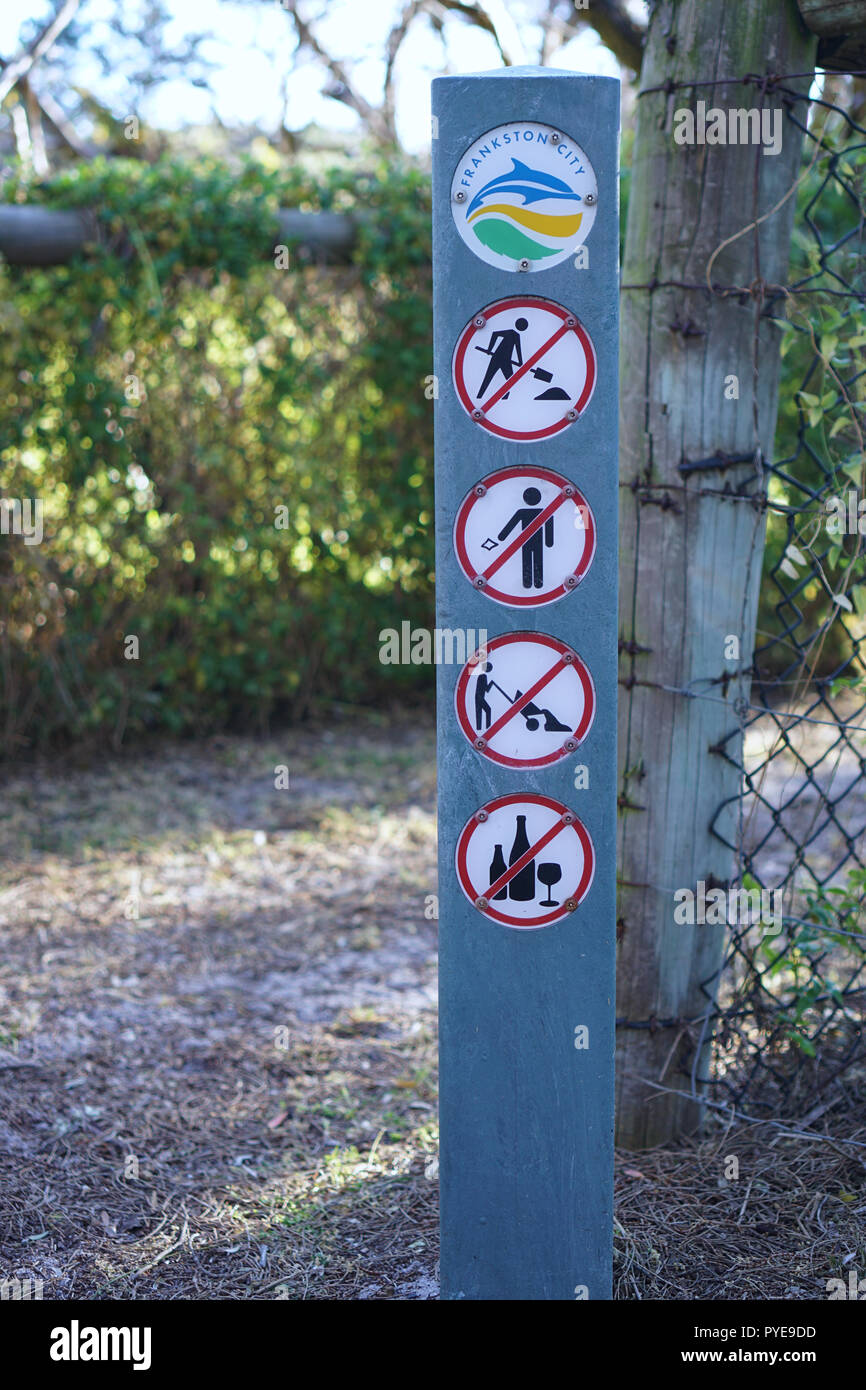No Littering Stockfotos und -bilder Kaufen - Alamy