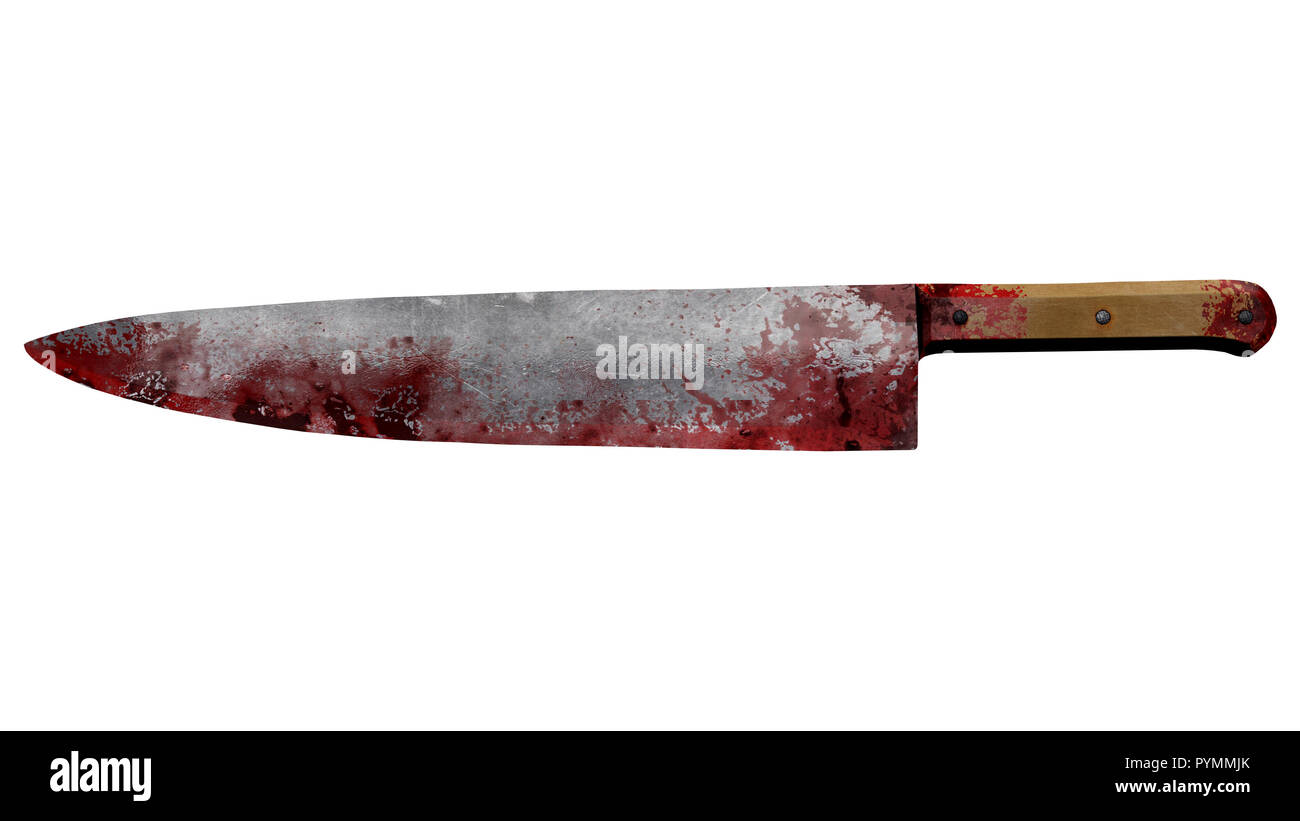 Messer Mit Blut Verschmiert Stockfotos und -bilder Kaufen - Alamy
