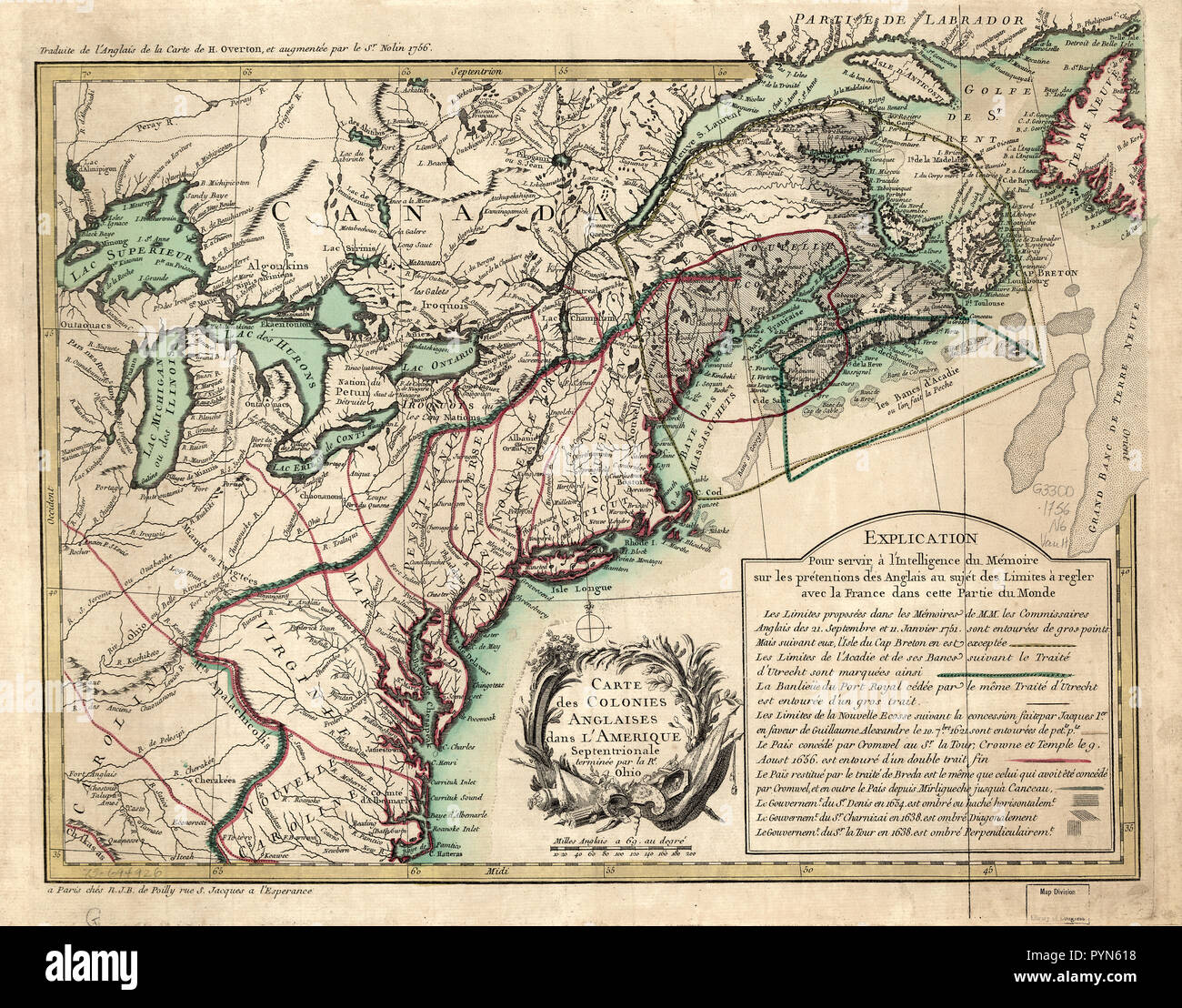 1700s ohio karte -Fotos und -Bildmaterial in hoher Auflösung – Alamy