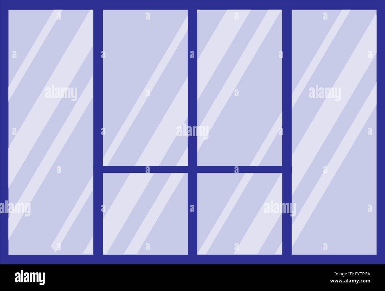 Moderne Windows Symbol auf weißem Hintergrund, farbenfrohen Design ...