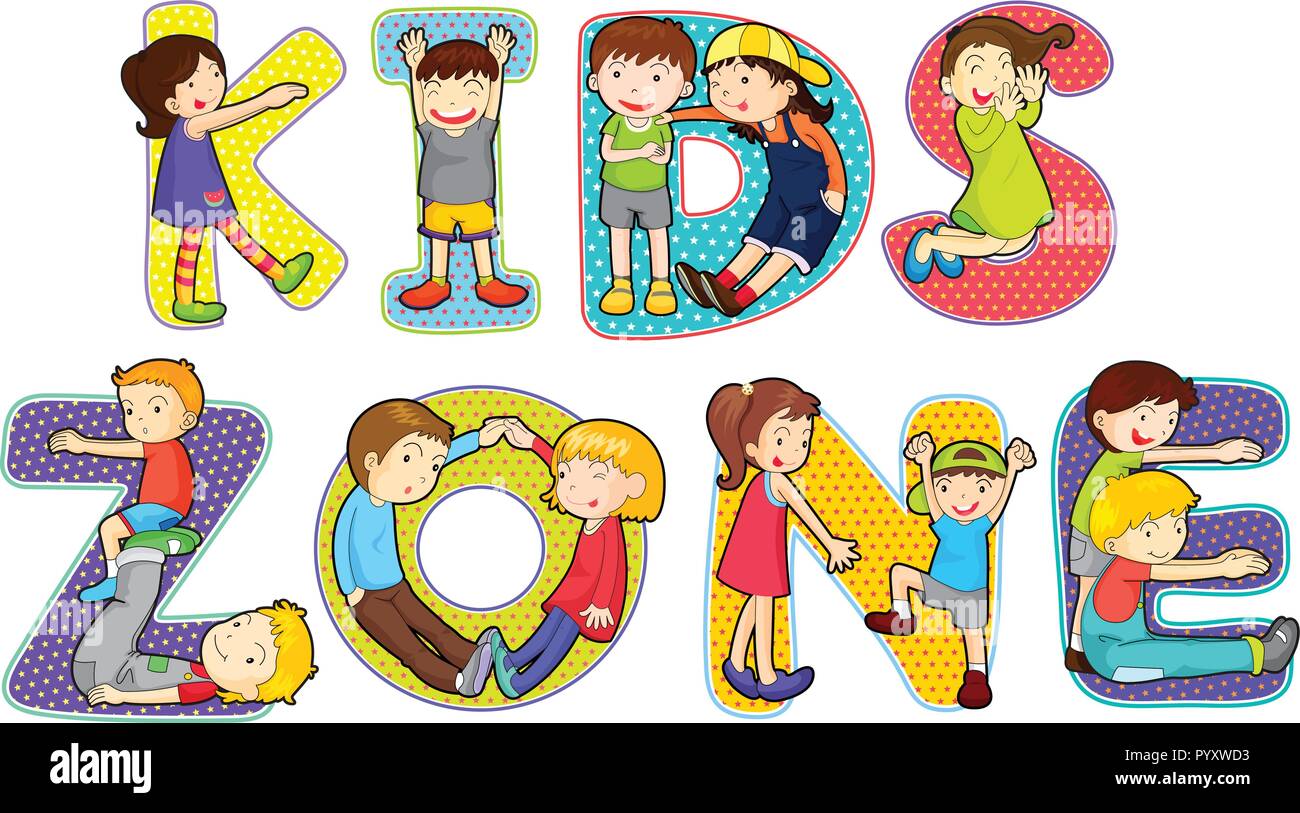Kinder zone vektor vektoren -Fotos und -Bildmaterial in hoher Auflösung ...