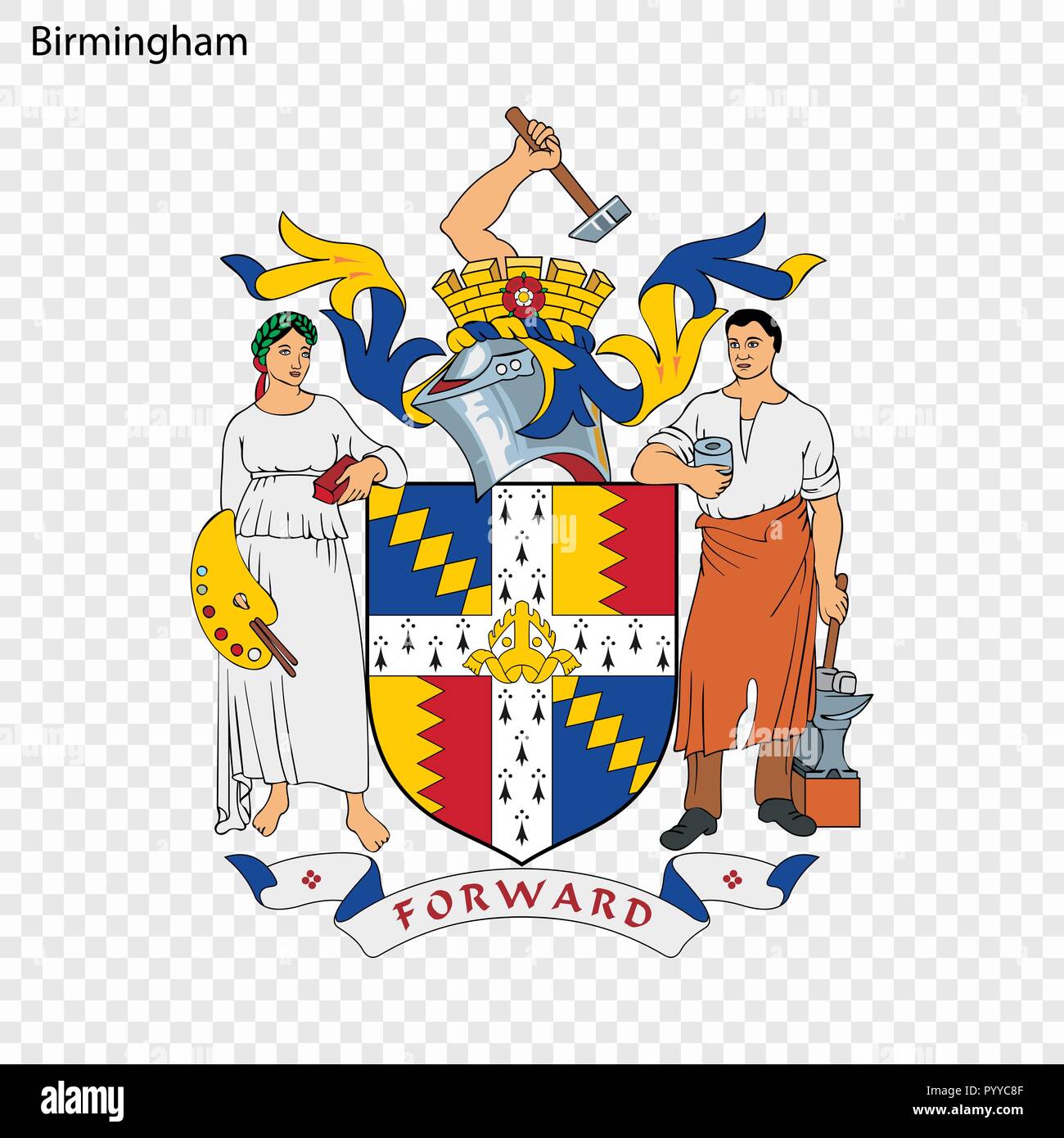 Birmingham symbol Stock-Vektorgrafiken kaufen - Alamy
