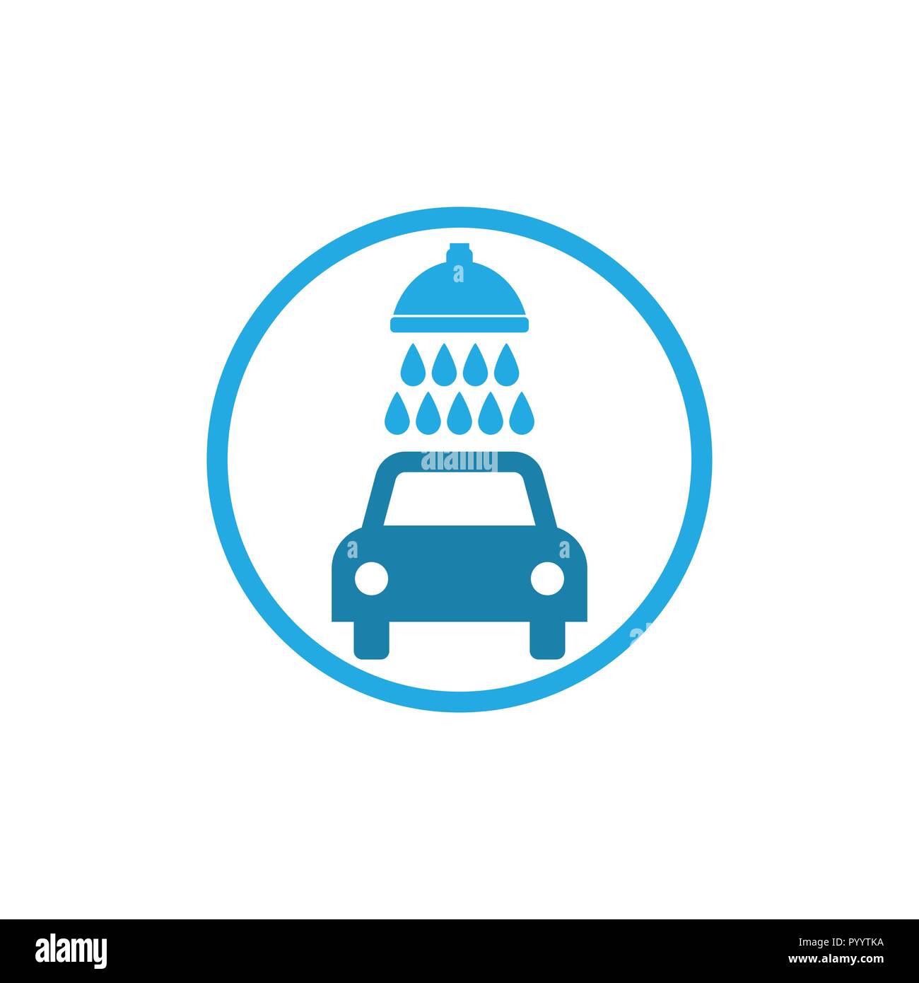 Car wash symbol Stock-Vektorgrafiken kaufen - Alamy