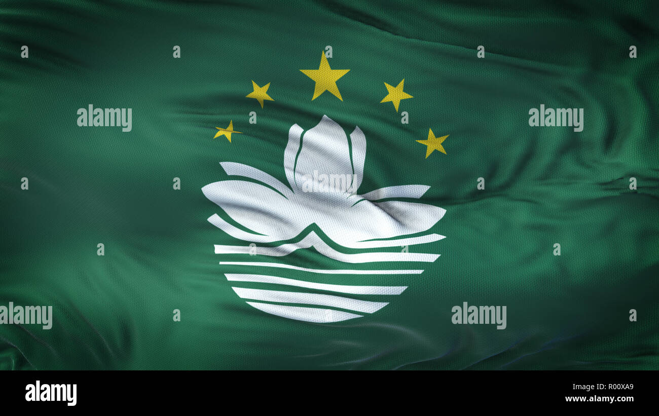 Macau 3d flagge -Fotos und -Bildmaterial in hoher Auflösung – Alamy