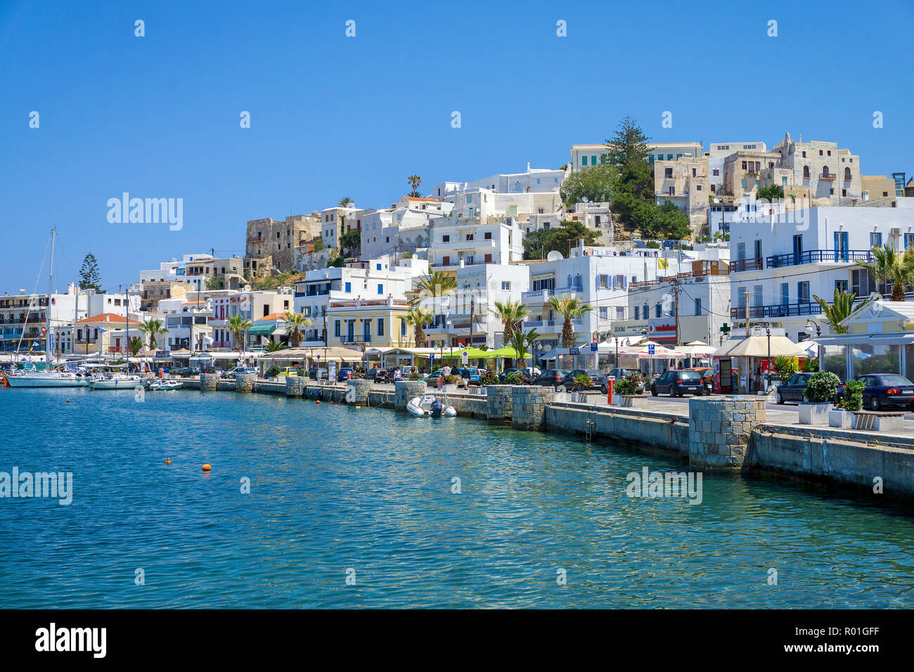 Naxos Promenade Stockfotos und -bilder Kaufen - Alamy