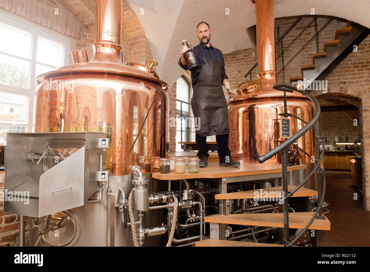 Mellenthin, Deutschland. 22 Okt, 2018. Auf der Insel Usedom die kleinen ...