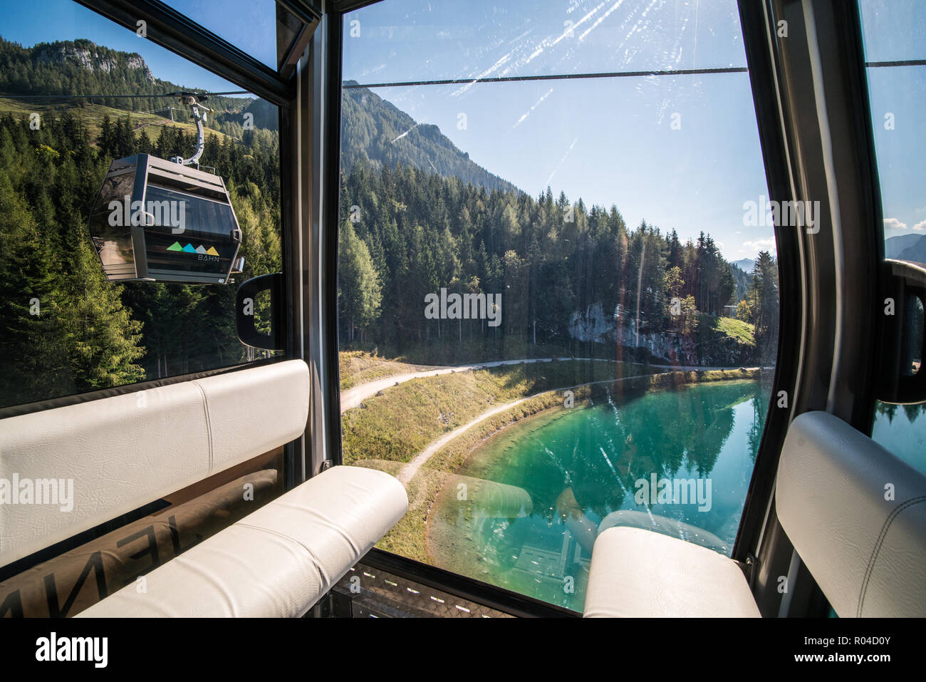 Mit der Seilbahn auf den Jenner Berg, Nationalpark Berchtesgaden ...