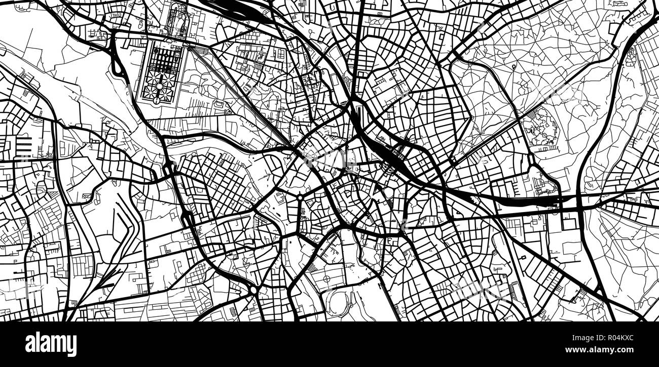 Hannover germany map Stock-Vektorgrafiken kaufen - Alamy
