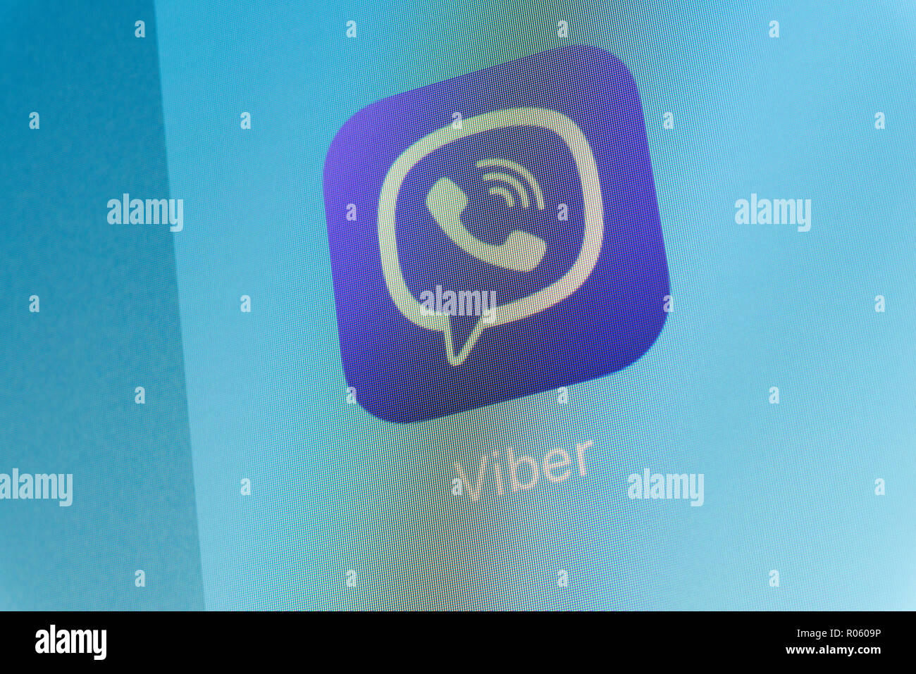 Viber logo icon app -Fotos und -Bildmaterial in hoher Auflösung – Alamy
