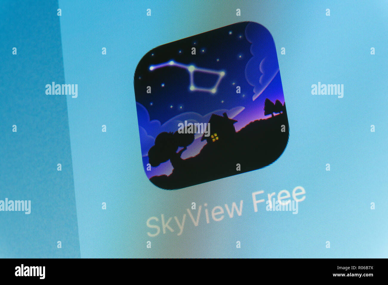 Sky logo app icon -Fotos und -Bildmaterial in hoher Auflösung – Alamy
