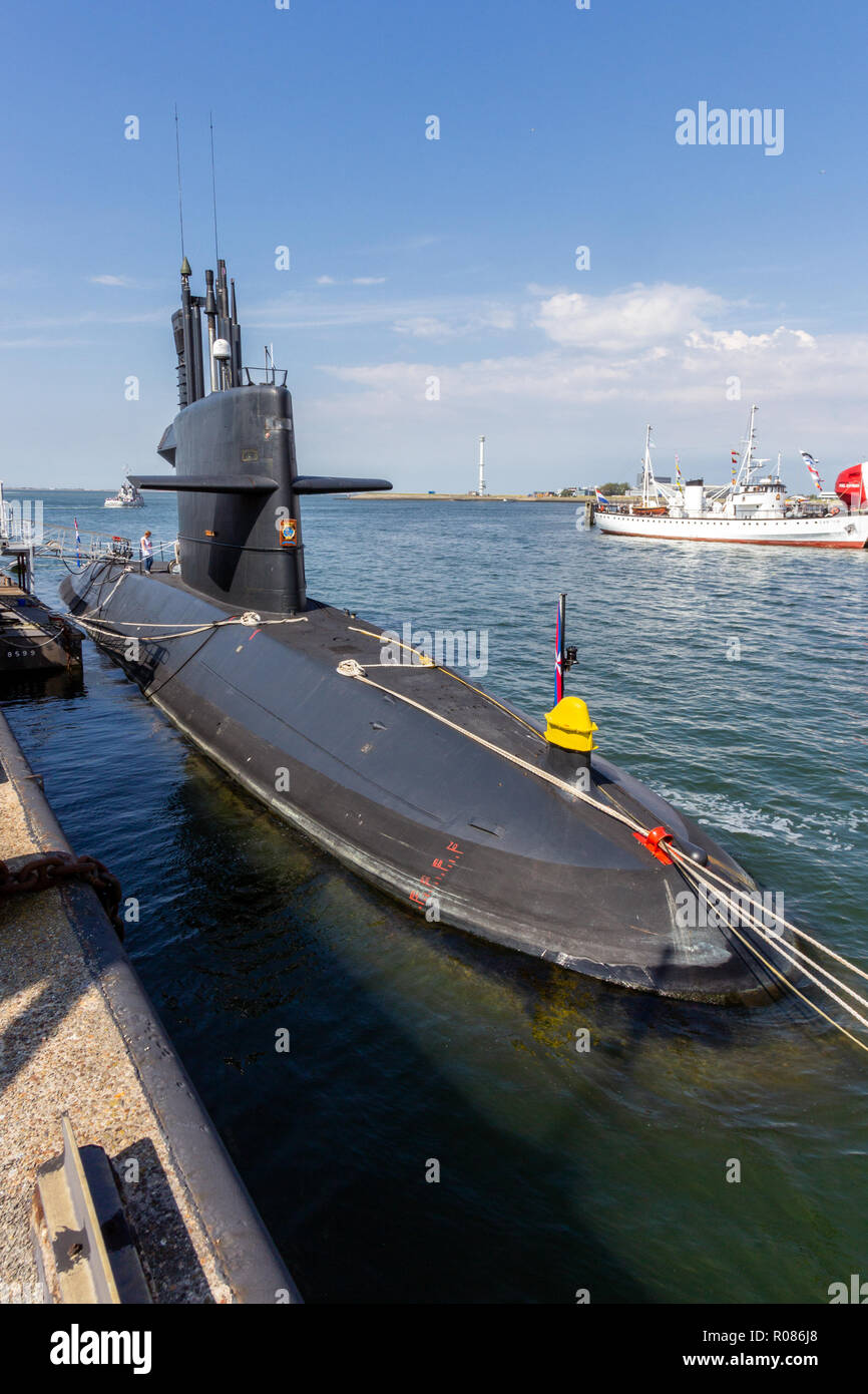 DEN Helder, Niederlande - Apr 7, 2012: Niederländische Marine walross U ...