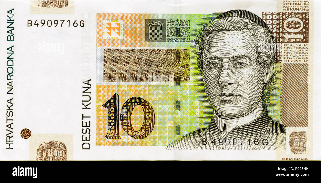 10 kuna banknote -Fotos und -Bildmaterial in hoher Auflösung – Alamy