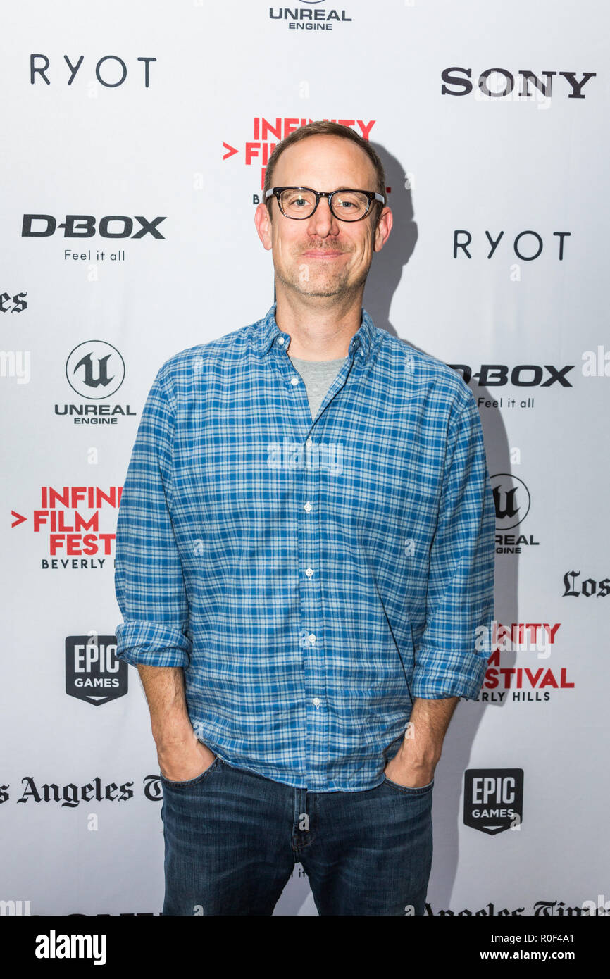 Los Angeles, USA. 04. November 2018. Jason Horwitch nimmt am roten ...