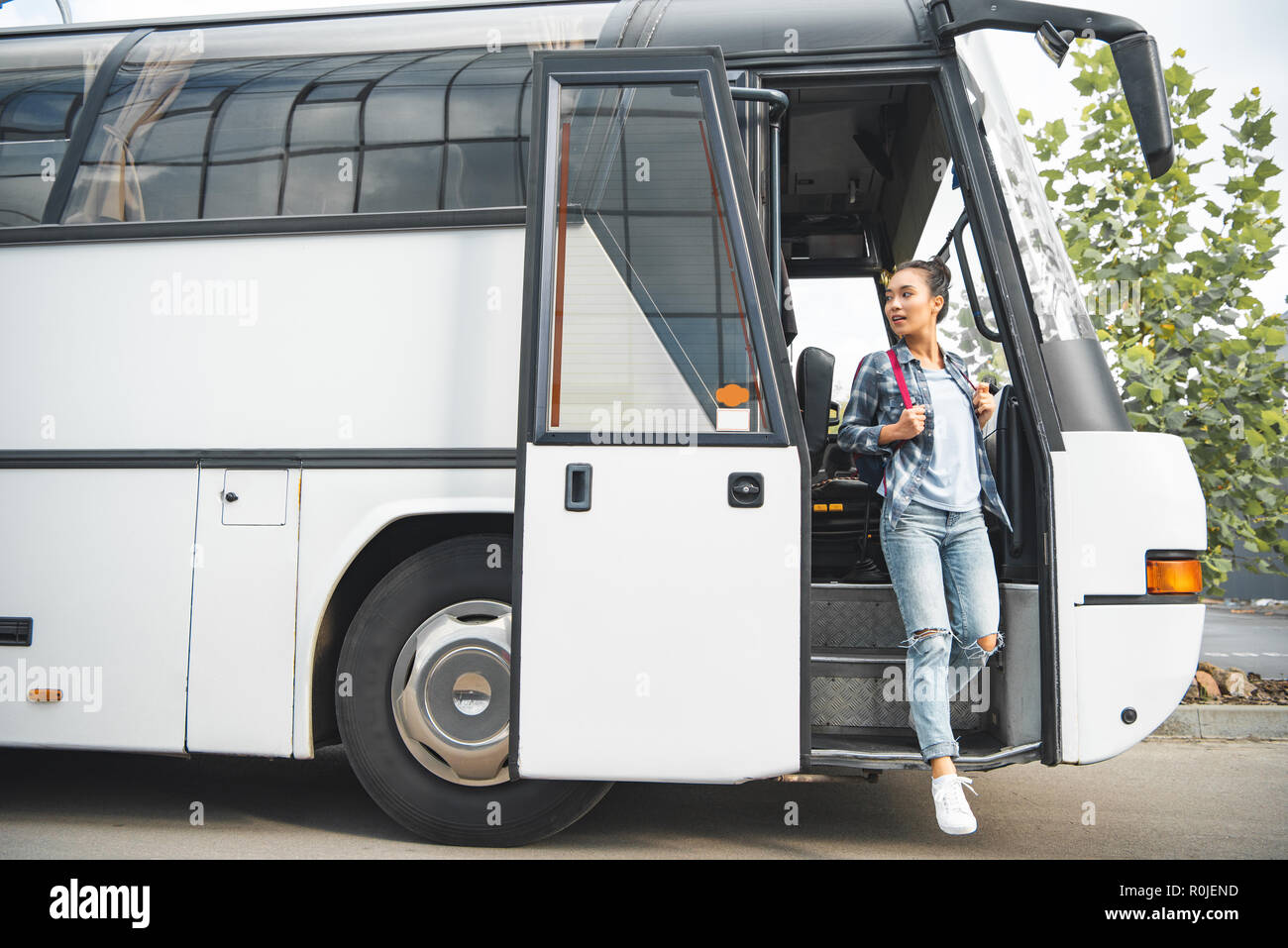Bus Allein Stockfotos und -bilder Kaufen - Alamy