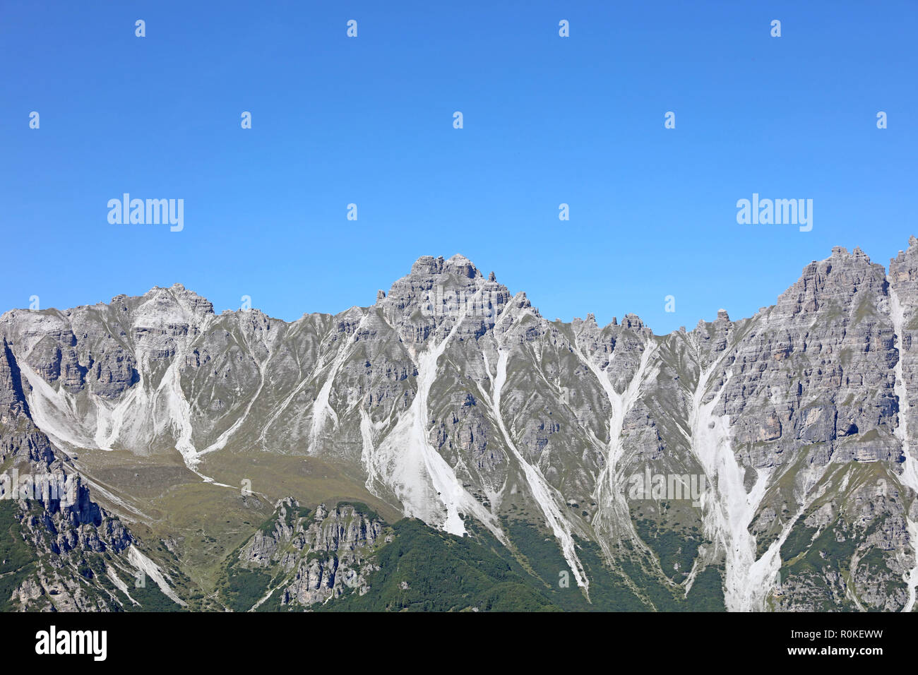 Schöne Berge in Tirol, Österreich Stockfotografie - Alamy