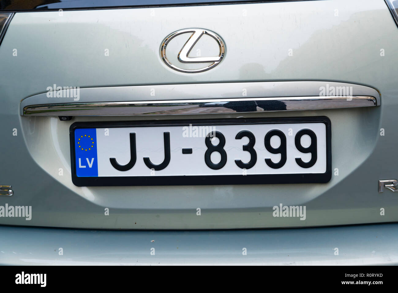 Automobile licence plate -Fotos und -Bildmaterial in hoher Auflösung ...