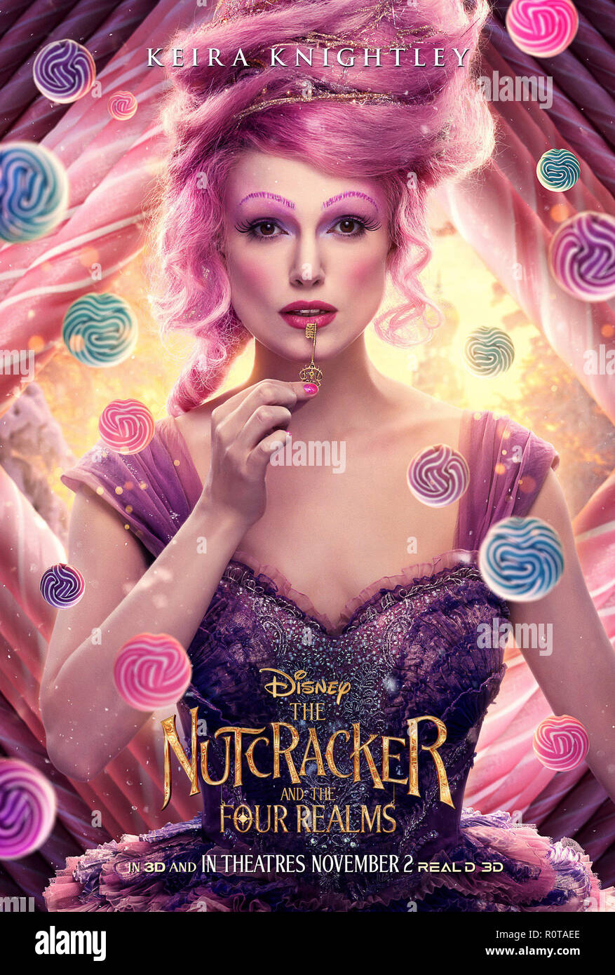 Der Nussknacker UND DIE VIER REICHE, Plakatkunst, Keira Knightley als ...