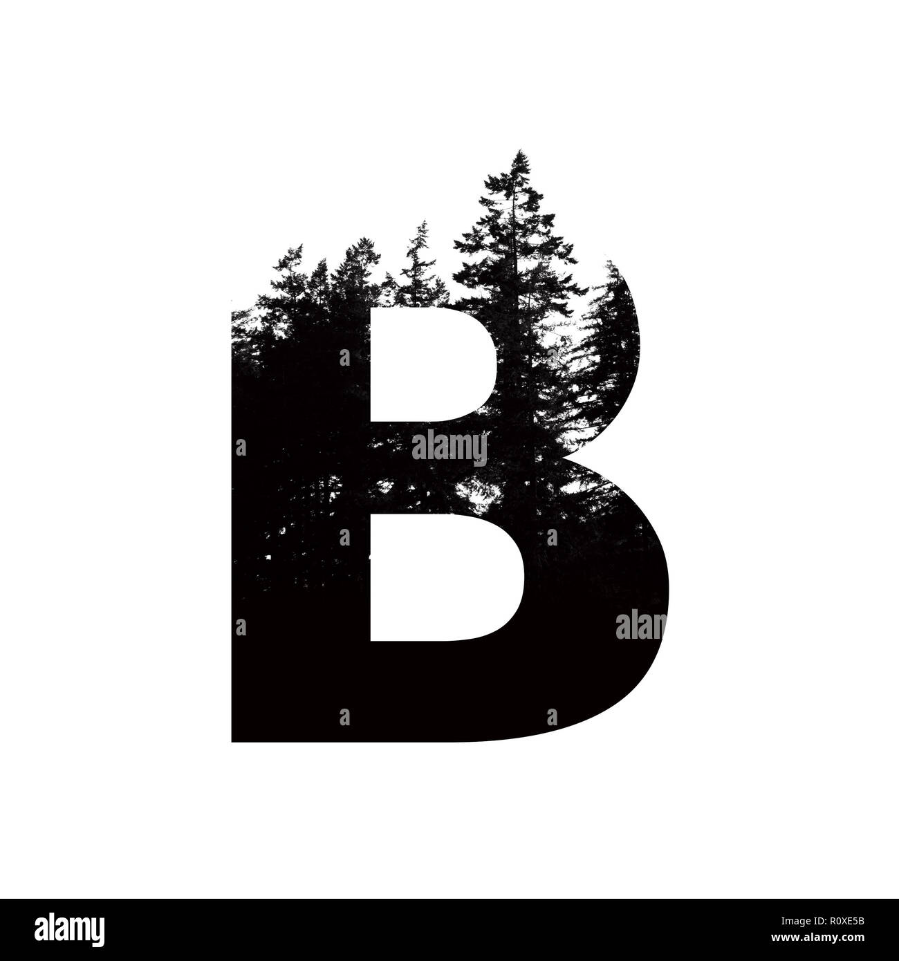 B schriftzug -Fotos und -Bildmaterial in hoher Auflösung – Alamy