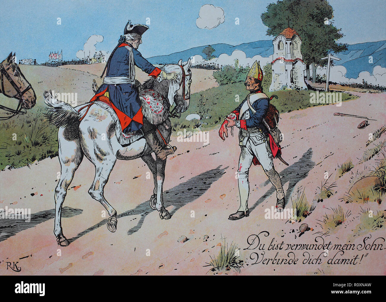 Soldat Mit Verletztem Pferd Stockfotos und -bilder Kaufen - Alamy