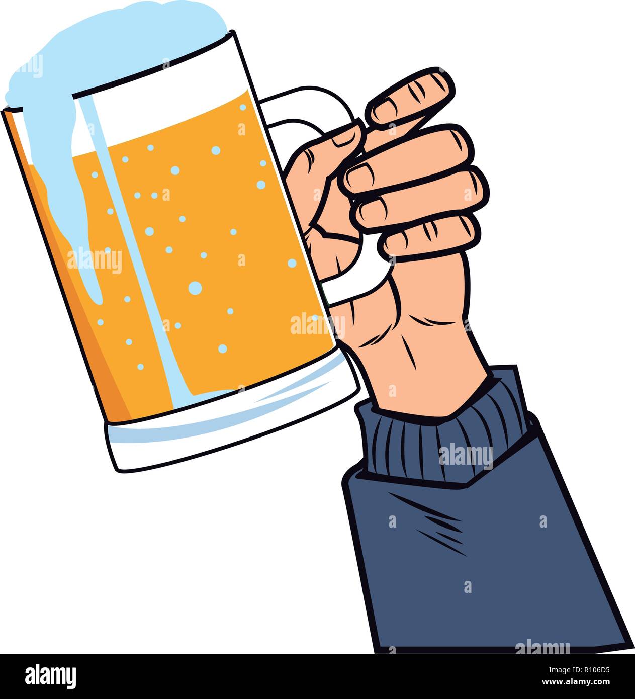 Cartoon Mug Beer Stockfotos & Cartoon Mug Beer Bilder - Seite 2 - Alamy