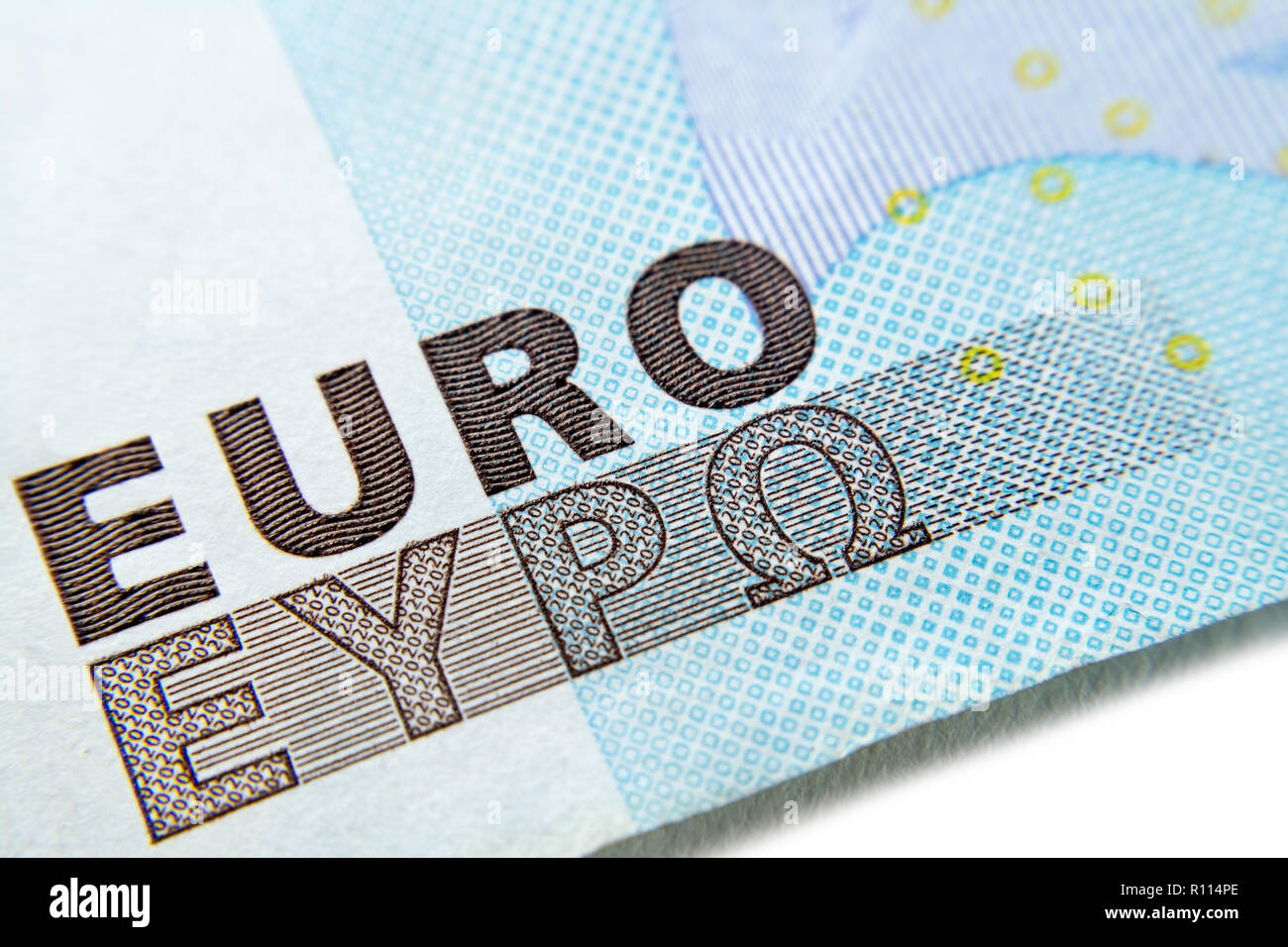 50 euro note hologram euro -Fotos und -Bildmaterial in hoher Auflösung ...