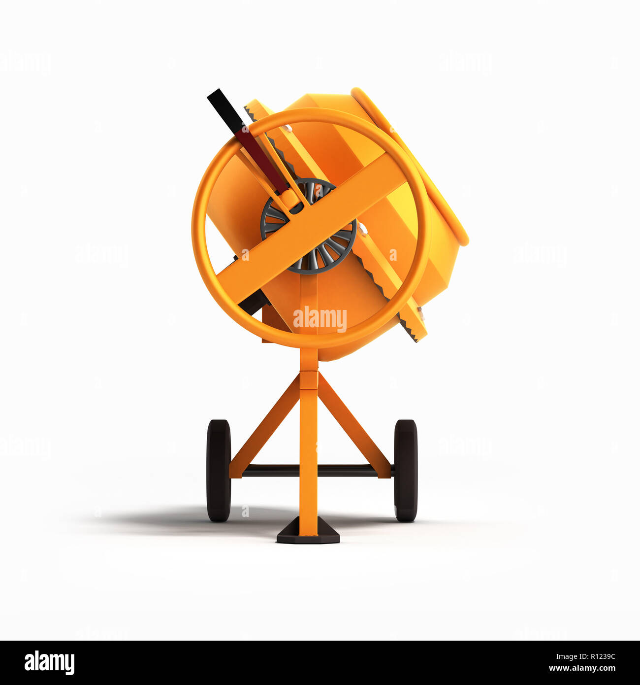 Mischer mit zement Ausgeschnittene Stockfotos und -bilder - Alamy