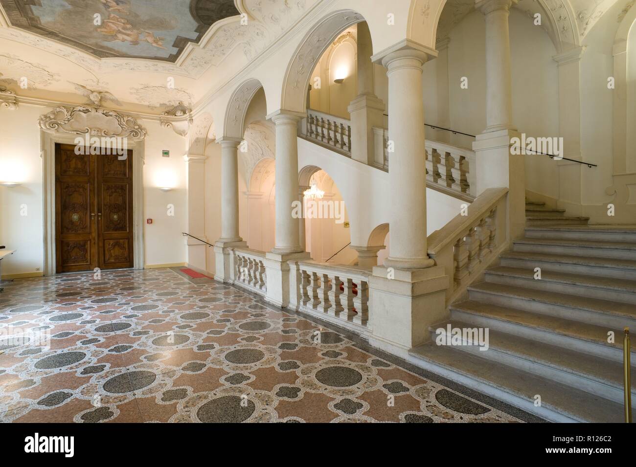 Wien, Palais Lobkowitz, heute Theatermuseum, erbaut 1685-1687 von ...