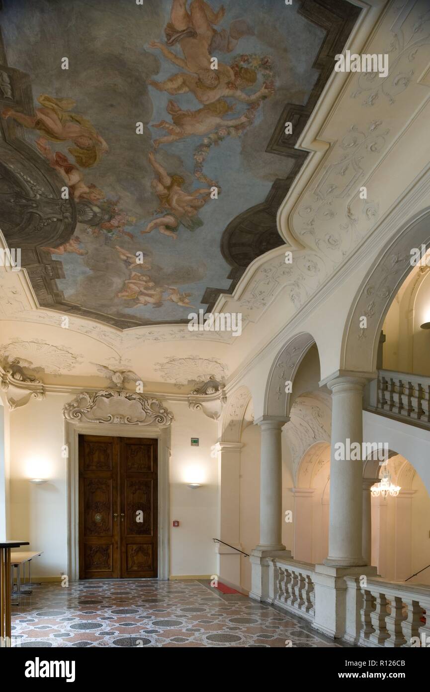 Wien, Palais Lobkowitz, heute Theatermuseum, erbaut 1685-1687 von ...