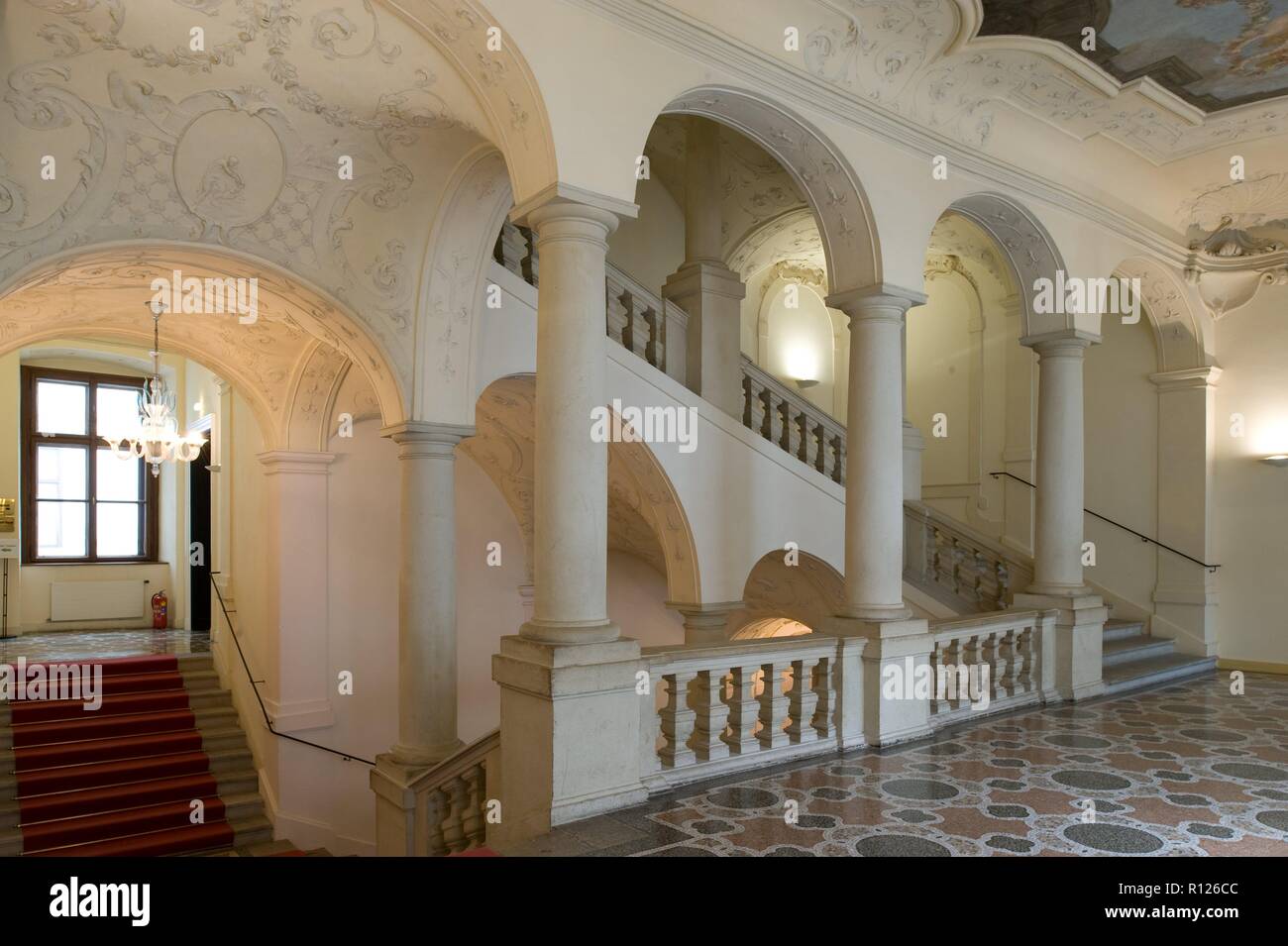 Wien, Palais Lobkowitz, heute Theatermuseum, erbaut 1685-1687 von ...