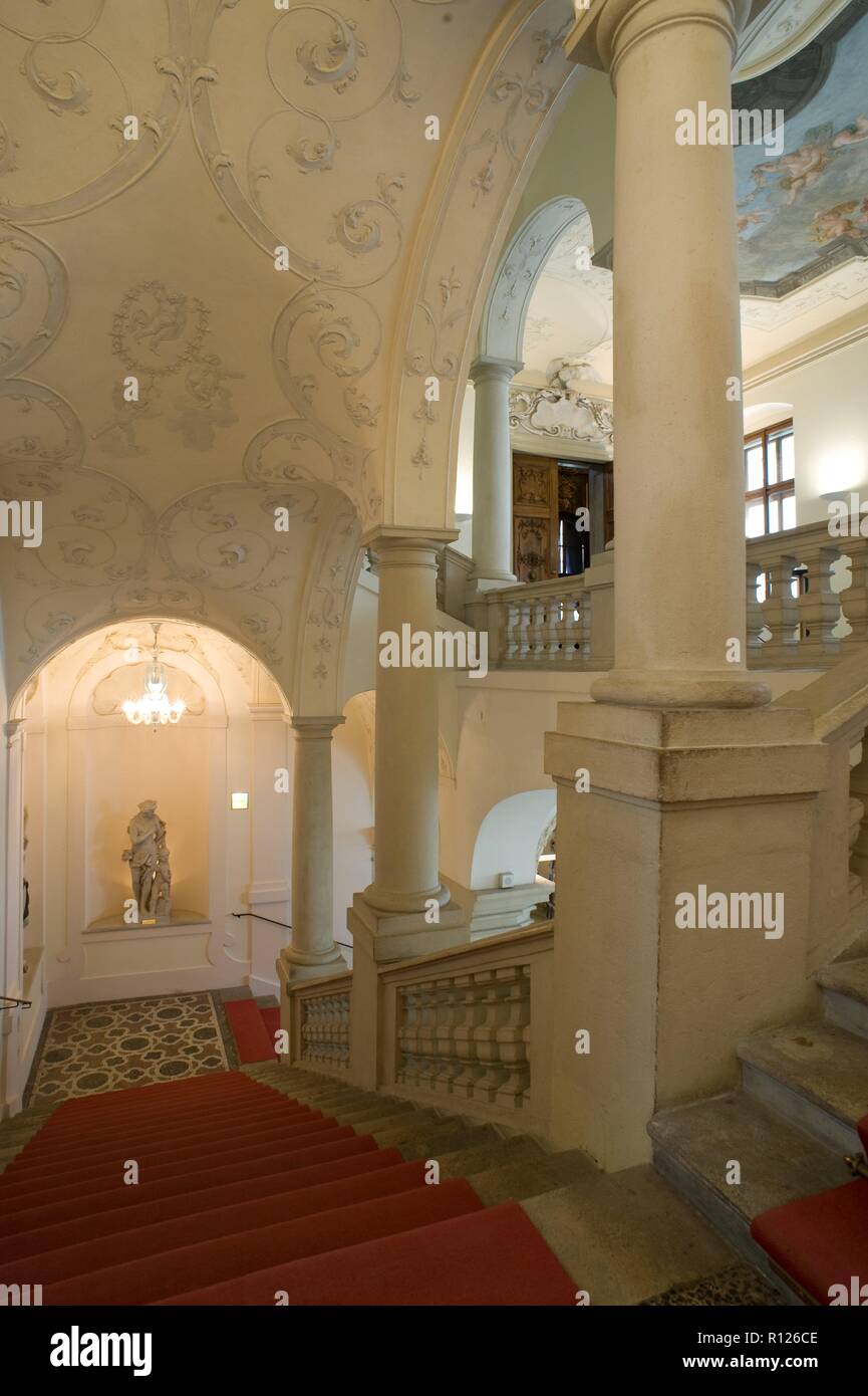 Wien, Palais Lobkowitz, heute Theatermuseum, erbaut 1685-1687 von ...