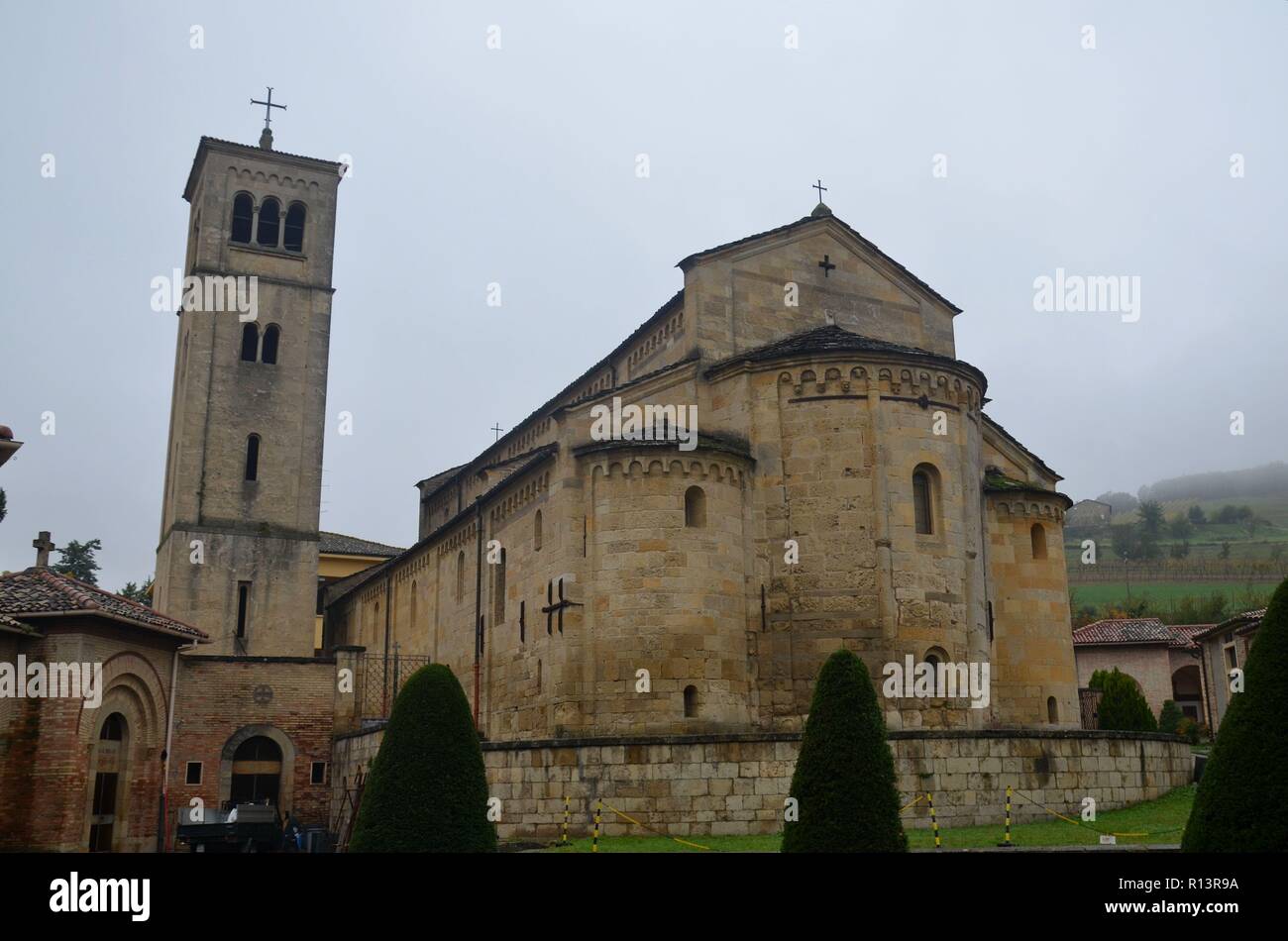 Predappio in der Emilia-Romagna, Italien, der Geburtsort Mussolinis ...