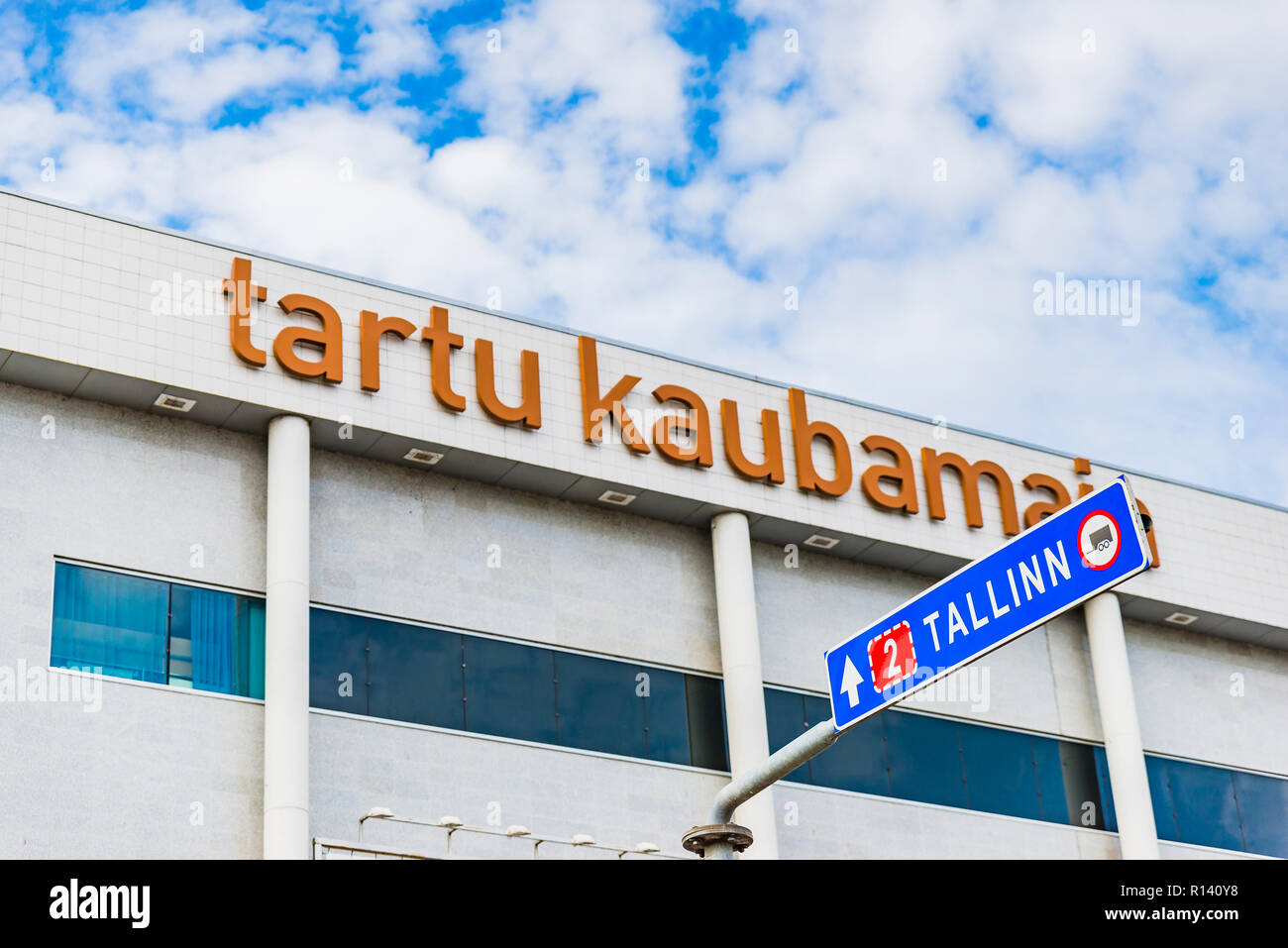 Shopping Center. Tartu, Tartu County, Estland, Baltikum, Europa ...