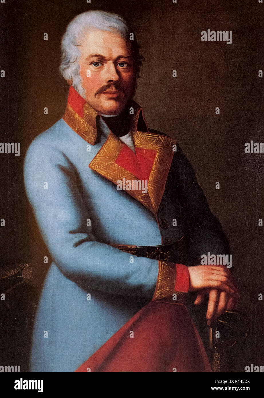 Josef Arnold Portrait von Joseph Charles Emmanuel, Graf von Waldstein ...