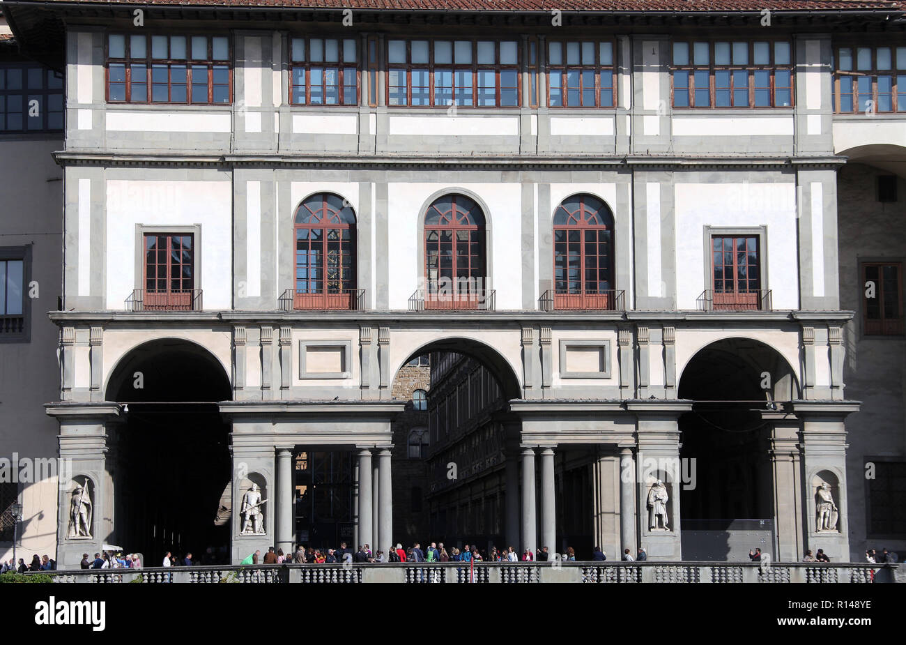 Die Uffiziengalerie In Florenz Stockfotos und -bilder Kaufen - Alamy