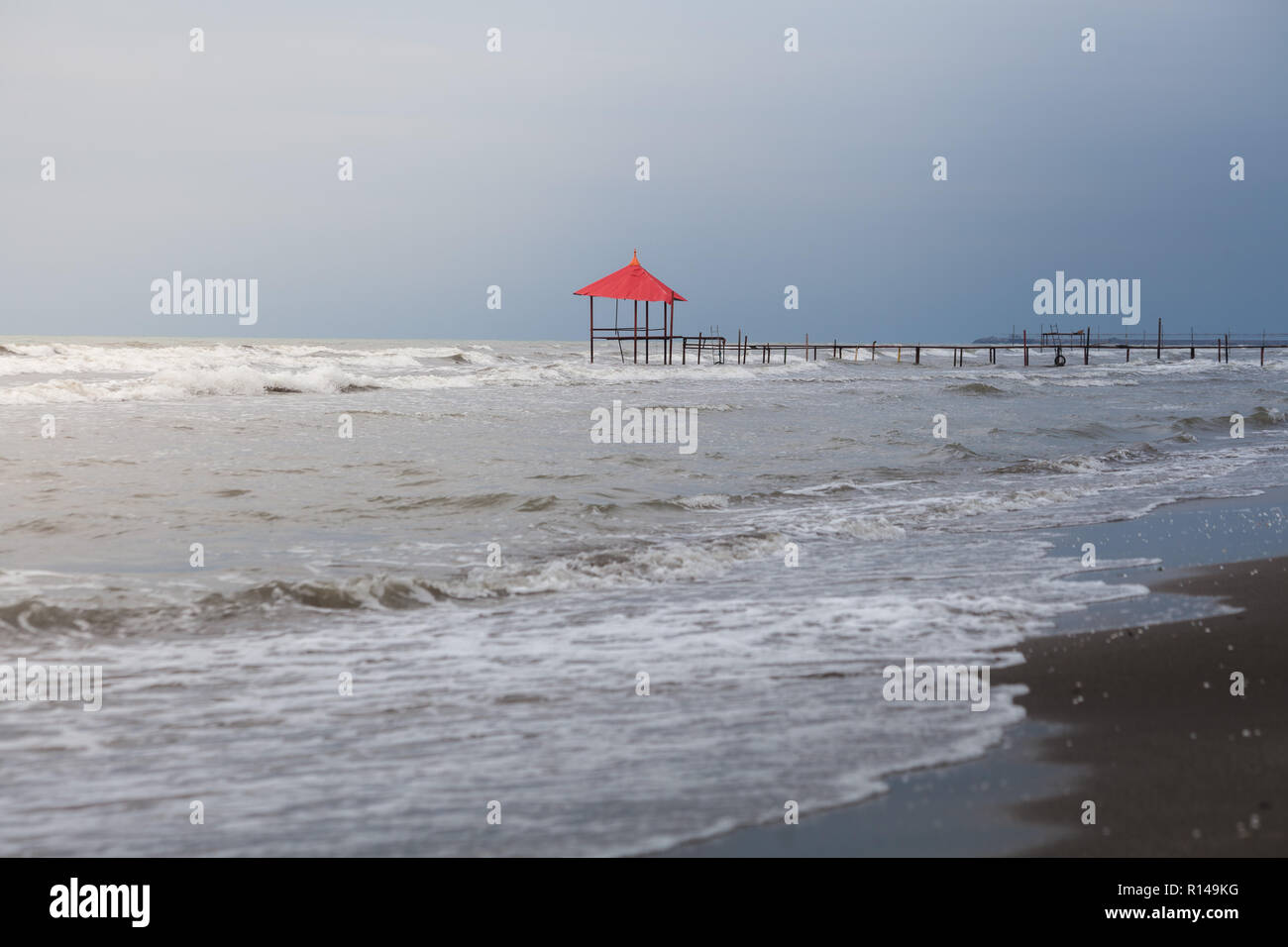 Iran Caspian Sea Beach On Stockfotos & Iran Caspian Sea Beach On Bilder ...