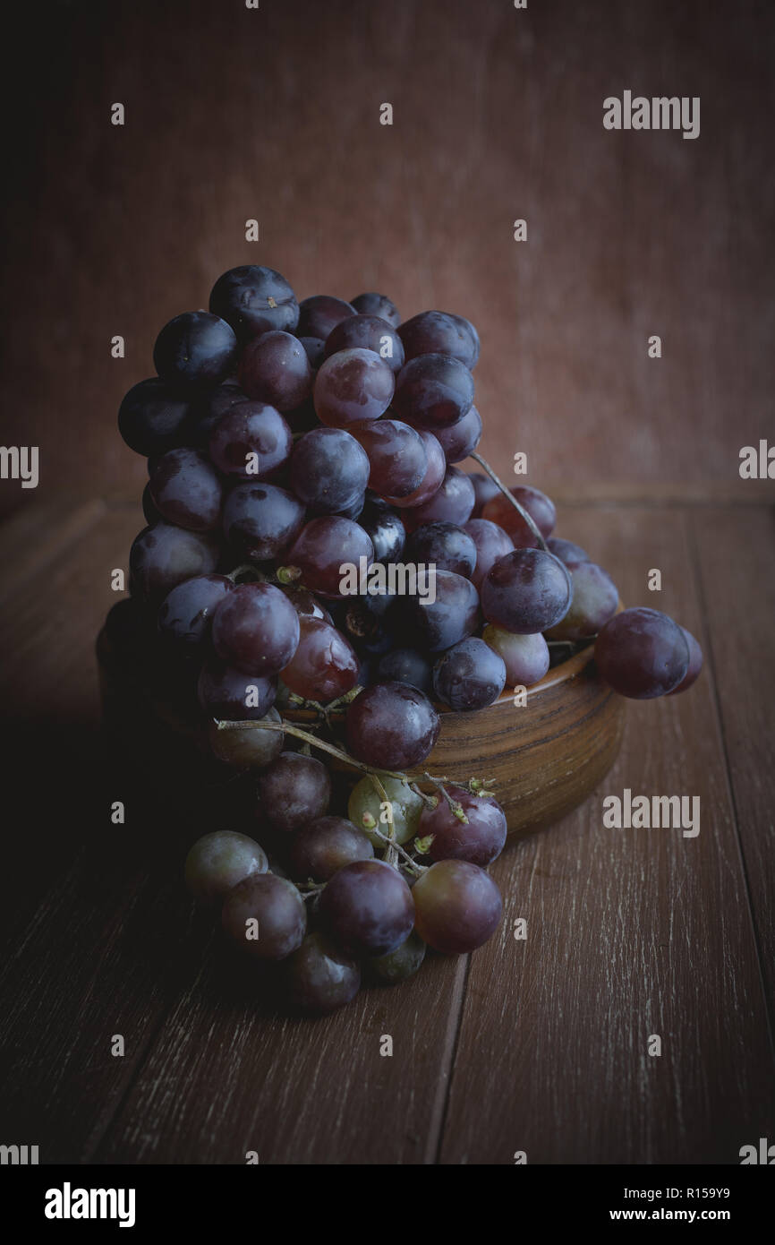 Reife Rote Trauben Stockfotos und -bilder Kaufen - Alamy