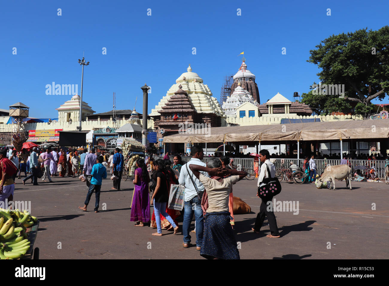 Shree Jagannatha Tempel von Puri ist ein wichtiger hinduistischer ...