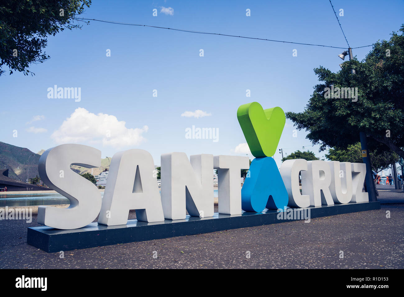 Stadtschild für santa cruz -Fotos und -Bildmaterial in hoher Auflösung – Alamy