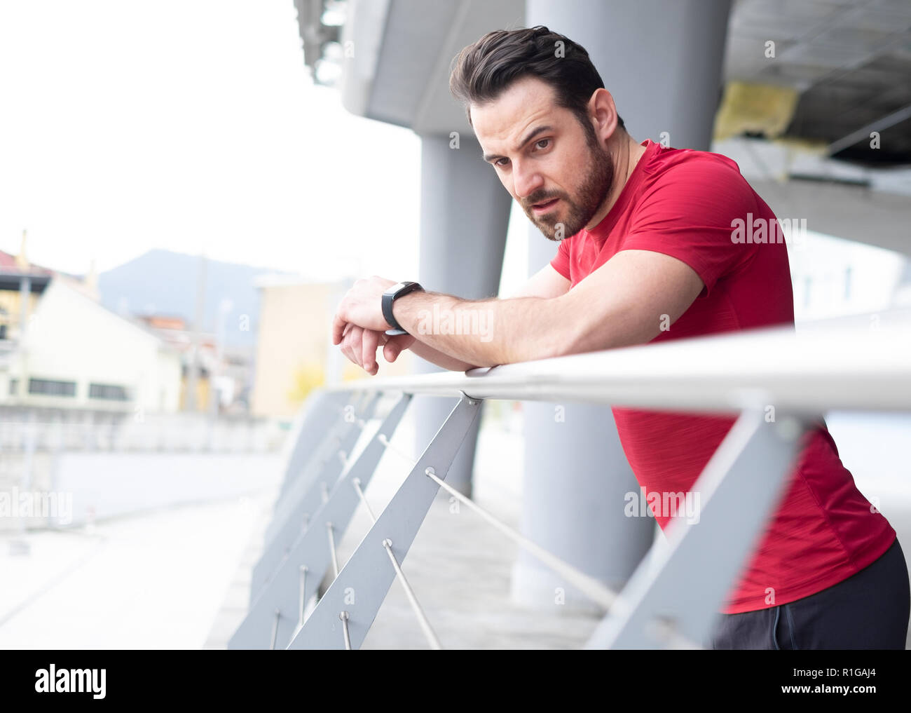Nach Dem Training Stockfotos und -bilder Kaufen - Alamy