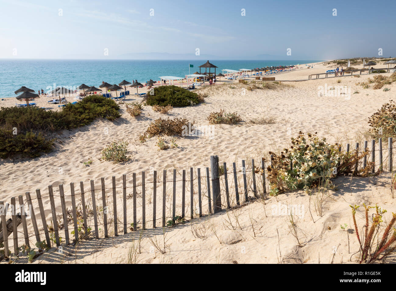 Praia Da Comporta in der Nachmittagssonne, Comporta, der Halbinsel ...