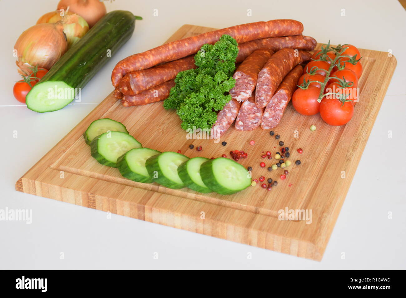 Luftgetrocknete und Geräucherte Rohesser nach Großmutters Art Luft ...