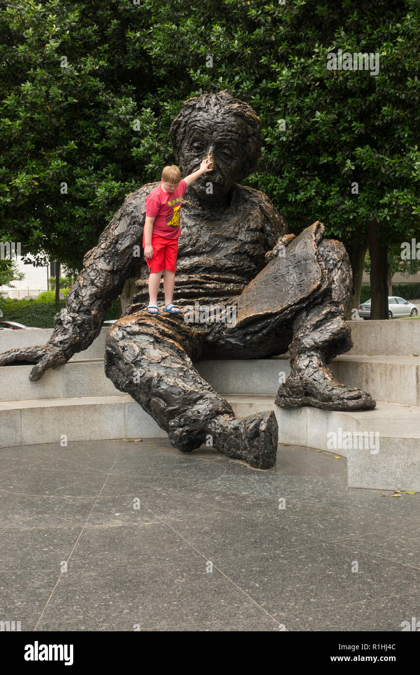 Albert Einstein Memorial Washington DC Stockfotografie - Alamy