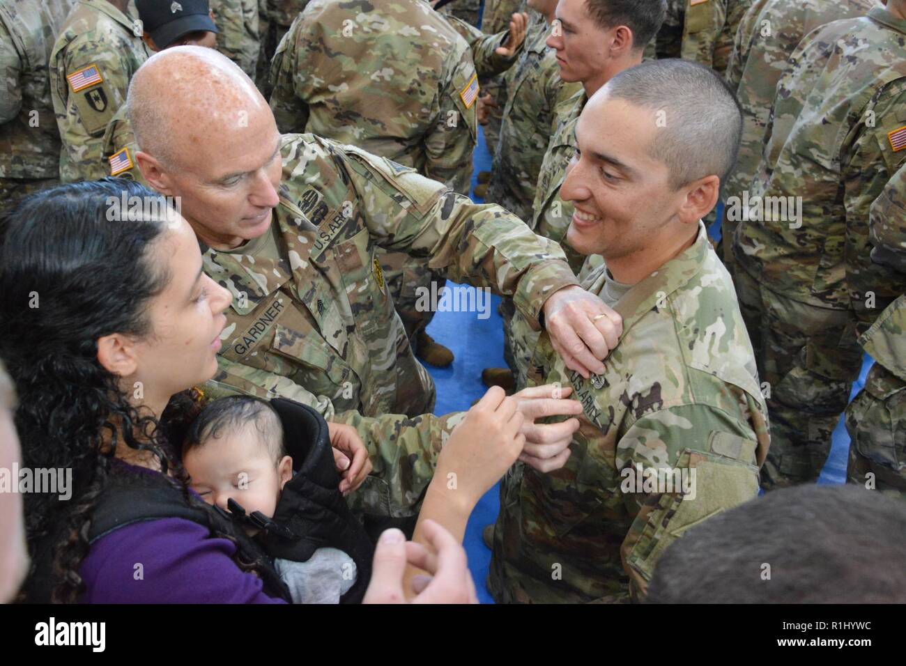 Command Sgt. Maj. William L. Gardner II, 7th Army Training Befehl ...