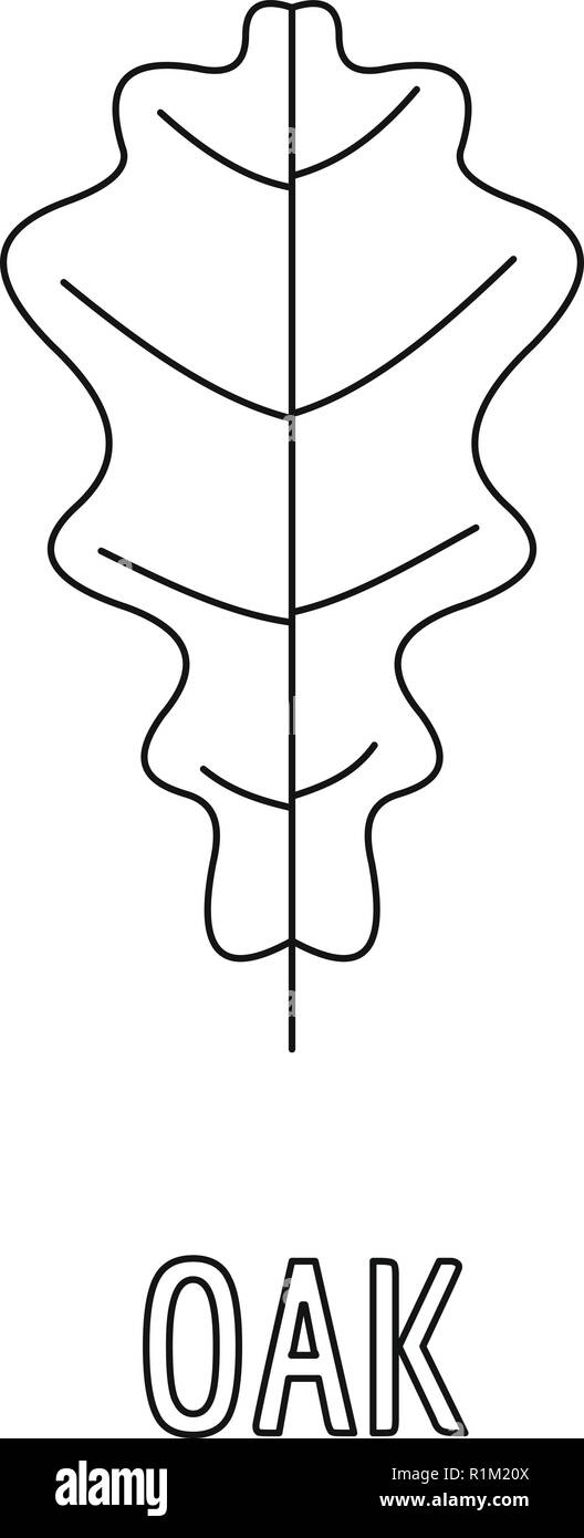 Eichenlaub Symbol. Überblick Abbildung: eichenlaub Vektor Symbol für ...