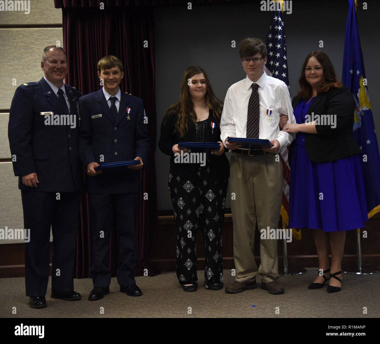 Maj. Todd Abshire feiert seinen Ruhestand am McConnell Air Force Base ...
