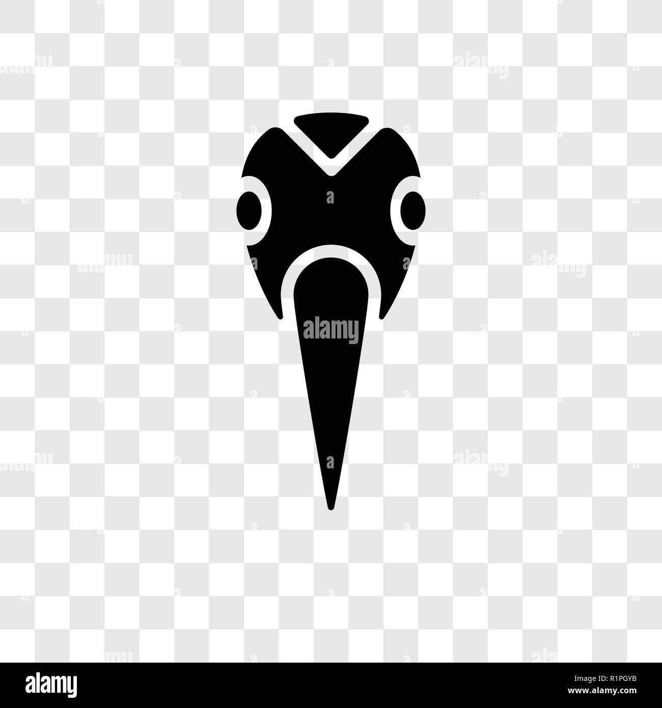 Kran vektor Icon auf transparentem Hintergrund isoliert, Kran ...