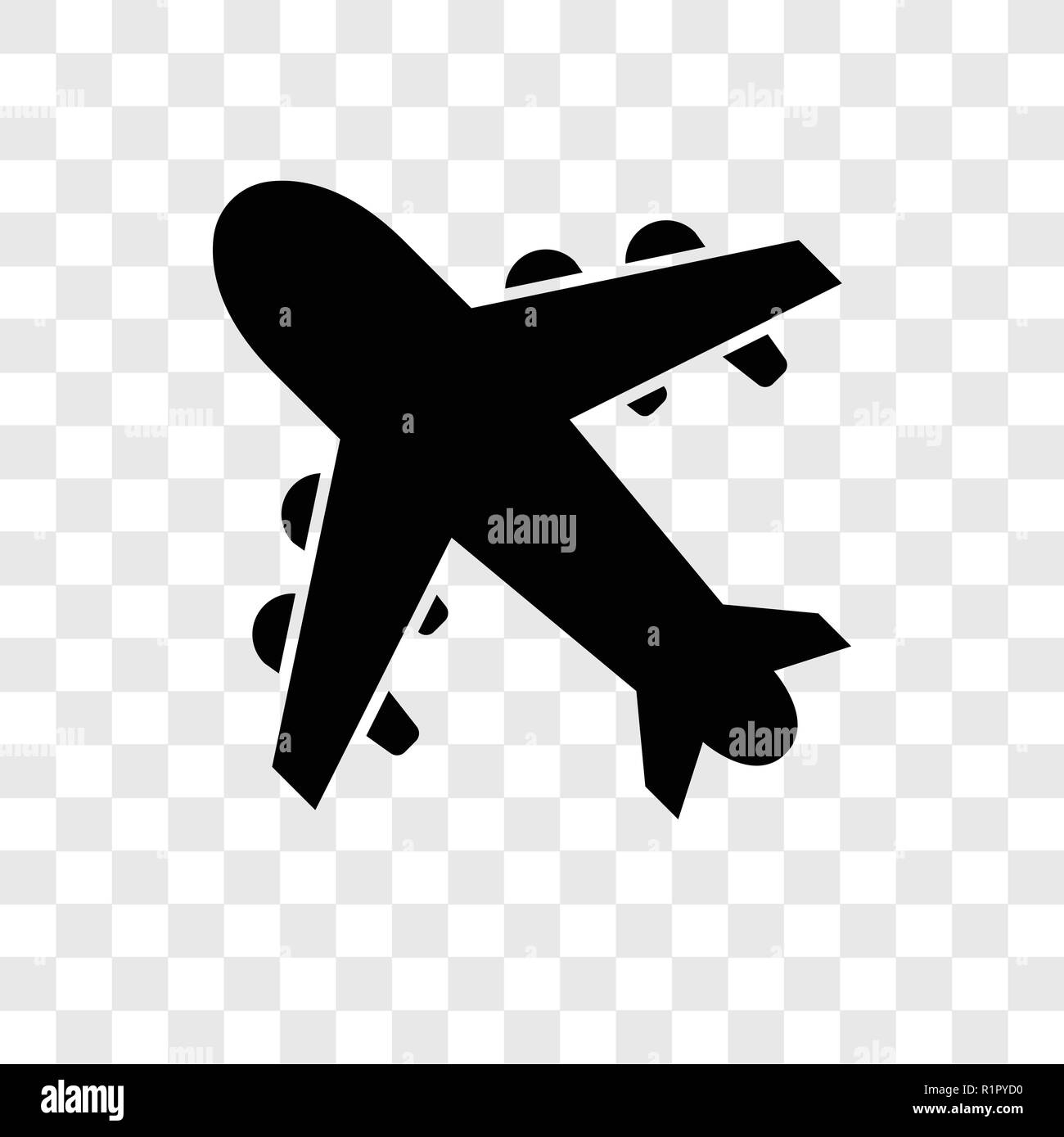 Flugzeug-Symbol Vektor Png
